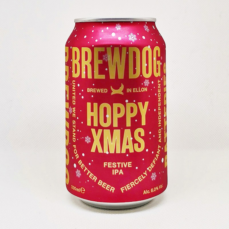 BREWDOG HOPPY XMAS / ブリュードッグ ホッピークリスマス | 缶ビール図鑑 | 缶ビール.info